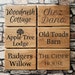Personalised Solid Oak Deep Engraved House Name Plaque - Etsy UK