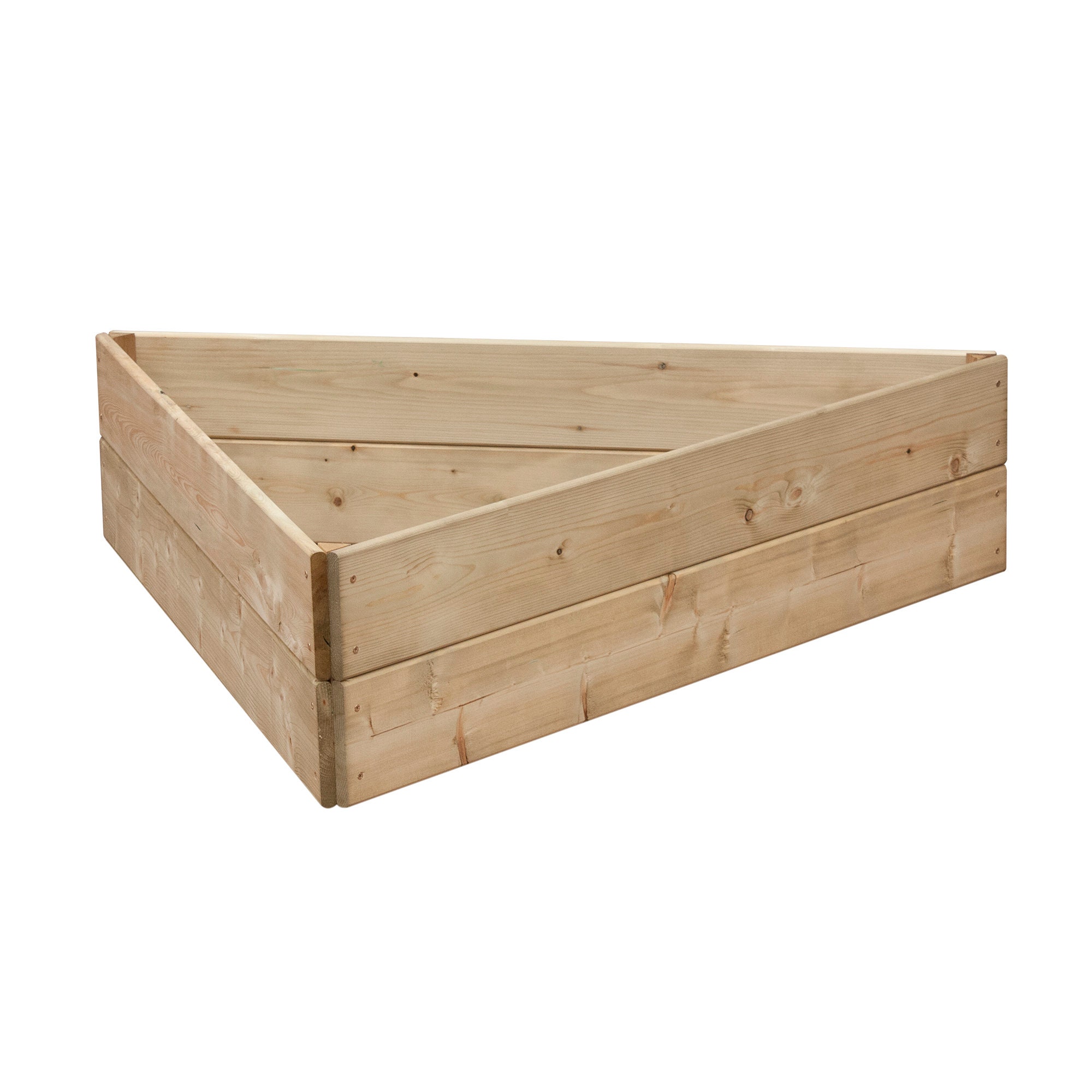 Triangle Timber Raised Garden Bed - Tanalised, Pressure Treated, Planed ...