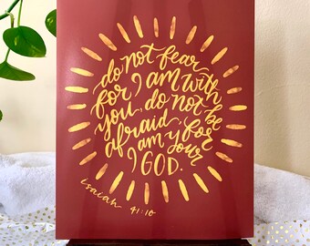 Isaiah 41:10 so Do Not Fear for I Am With You, Do Not Be Dismayed ...