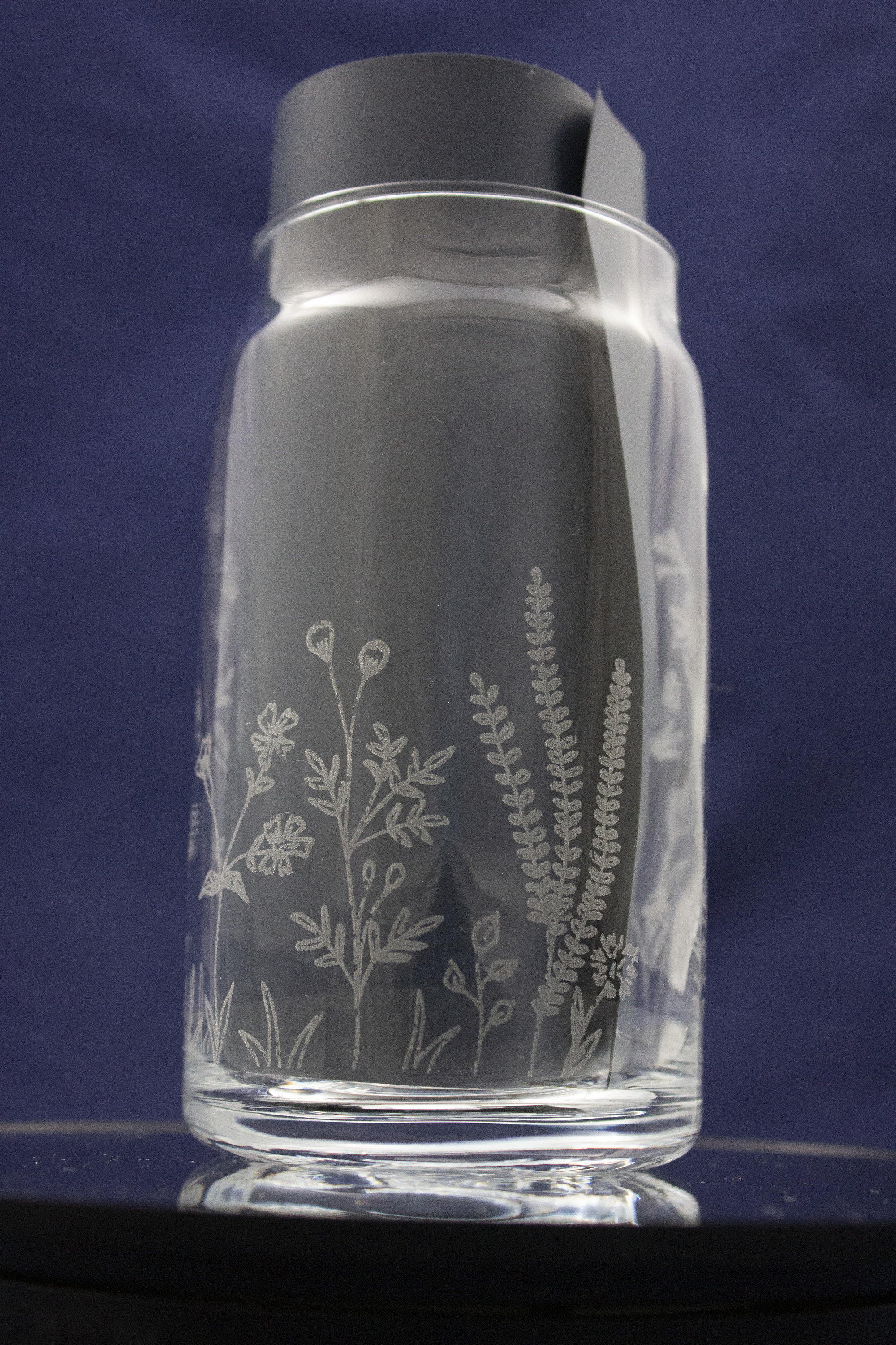 Wildflower Laser Engraved Can Glass - 16 Oz - Etsy
