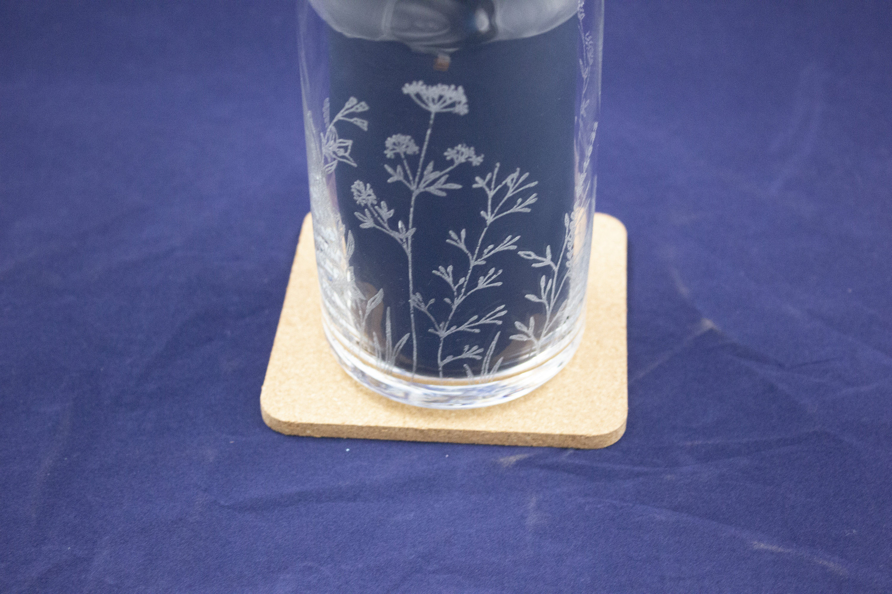 Wildflower Laser Engraved Can Glass - 16 Oz - Etsy