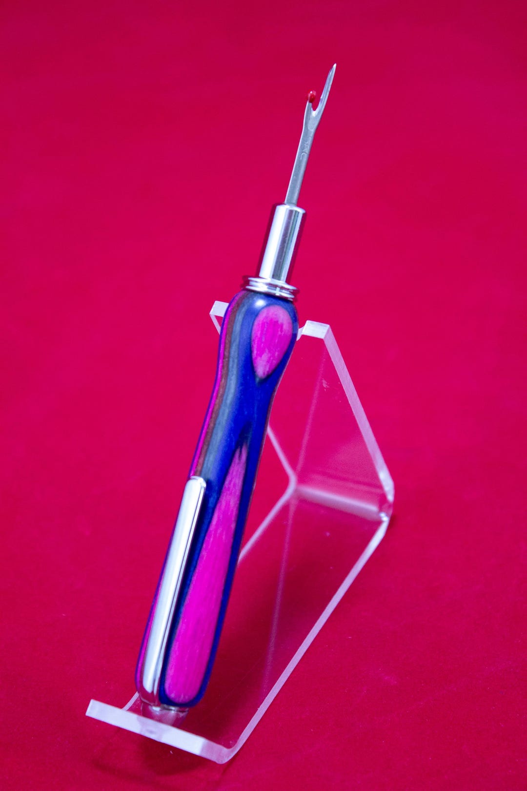Seam Ripper | Pink and Blue Spectraply Seam Ripper (chrome) - Single ...