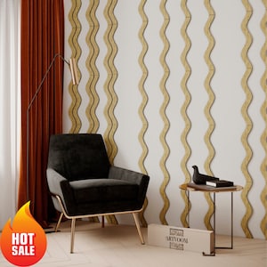 Wave Wall Decor, Wooden Wall Panel, 3d Wave Pattern, Wood Wall Design ...