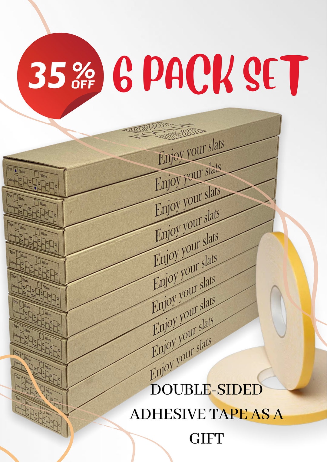 Set of 6 Boxes Panel ,wall Panels Decor,wall Panels Art, Wood Wall ...