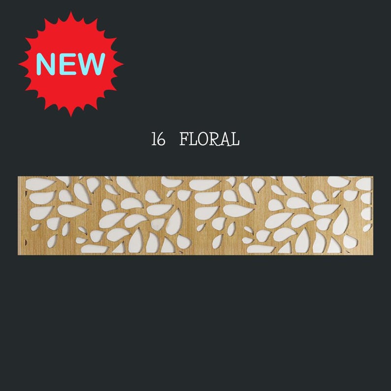 Ikea Nordli Dresser Overlay, Furniture Floral Wooden Stickers, Nordli ...