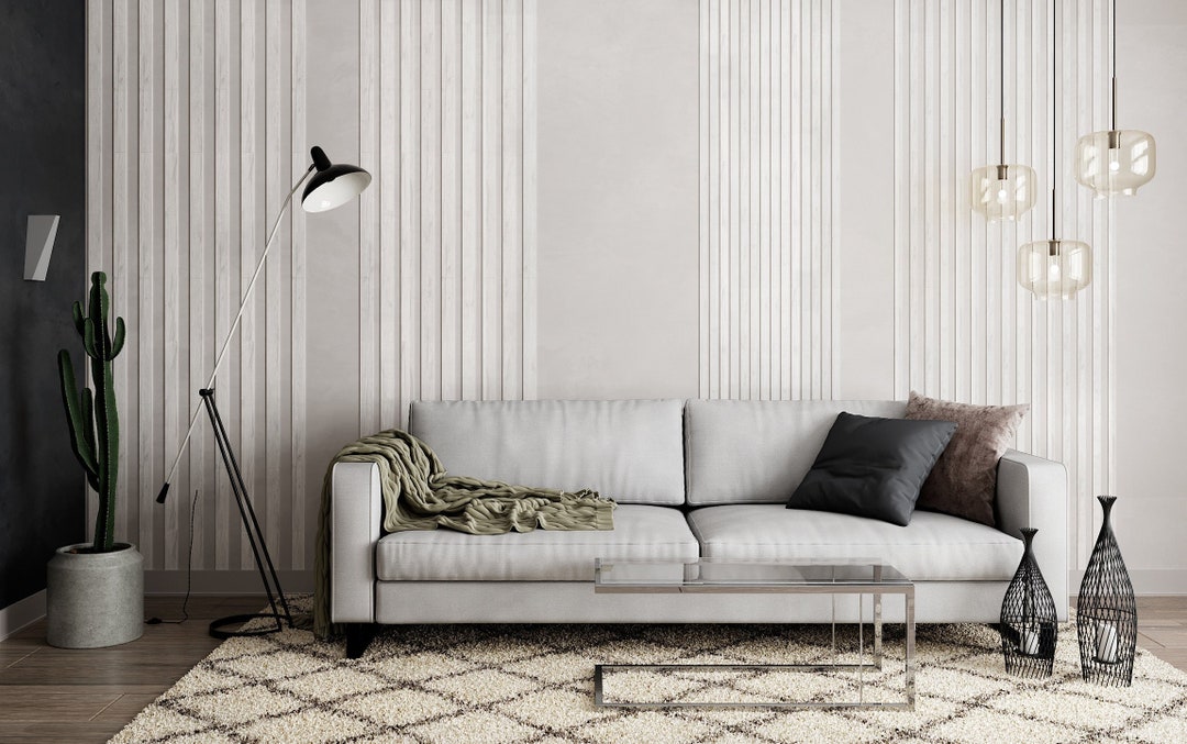 Wood Wall Panels - Elevate Your Home Decor With DIY Wood Wall Slat Kit ...