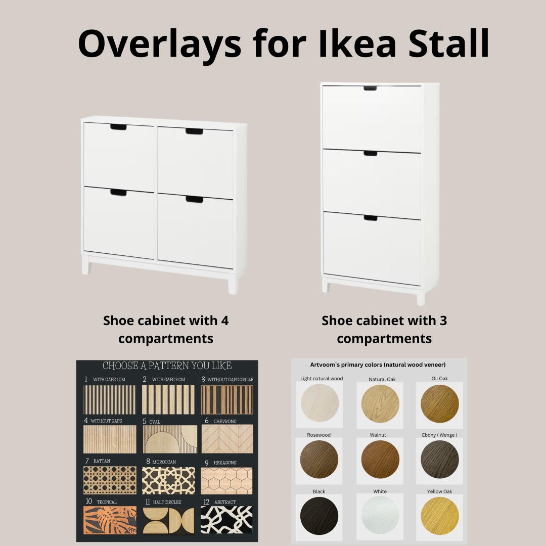 Ikea Stall Dresser Overlay, Wooden Decorating Overlays, Ikea Stall ...