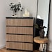 Ikea Malm Dresser Overlay, Wooden Decorating Overlays, Ikea Malm ...