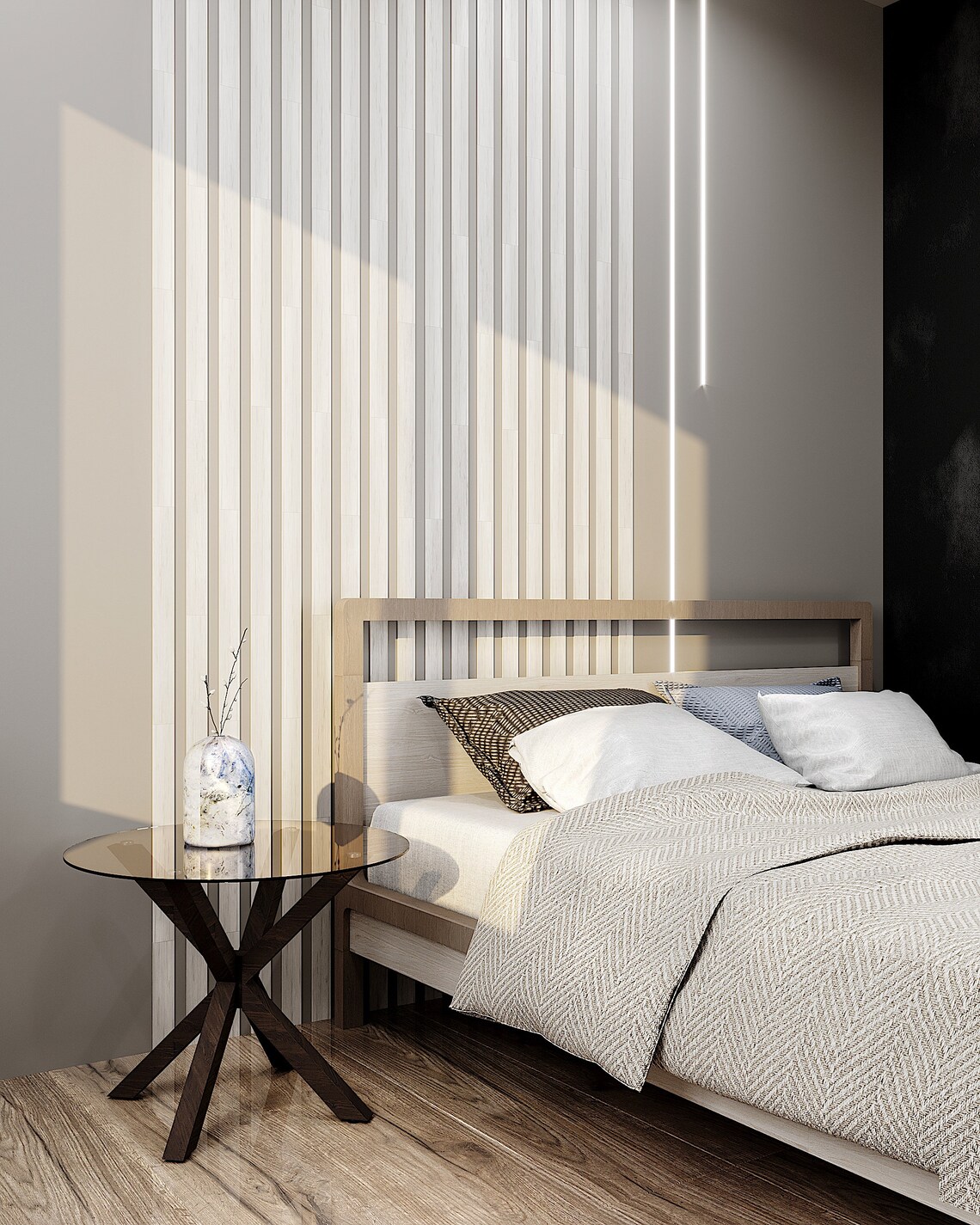 Wide White Wooden Wall Slats Wall Panel DIY Panels Wall | Etsy