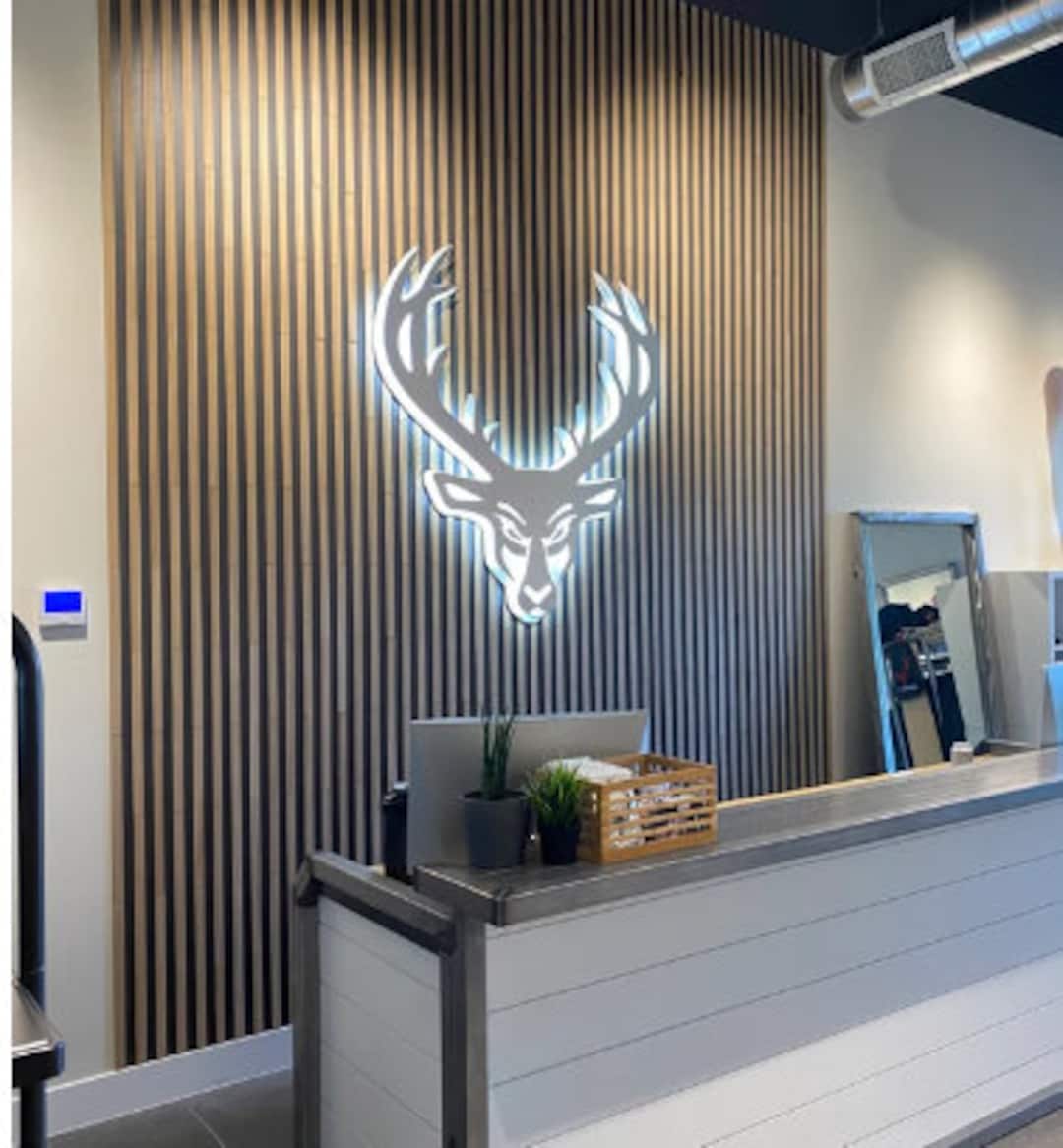 DIY Wood Wall Slat Kit - Easy Home Project - Get Creative and Customize ...