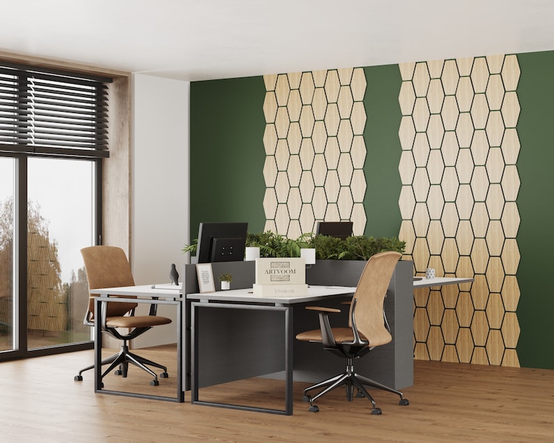 Hexagon Wall Panel Wall Panel Decor Honeycomb Wall Art - Etsy