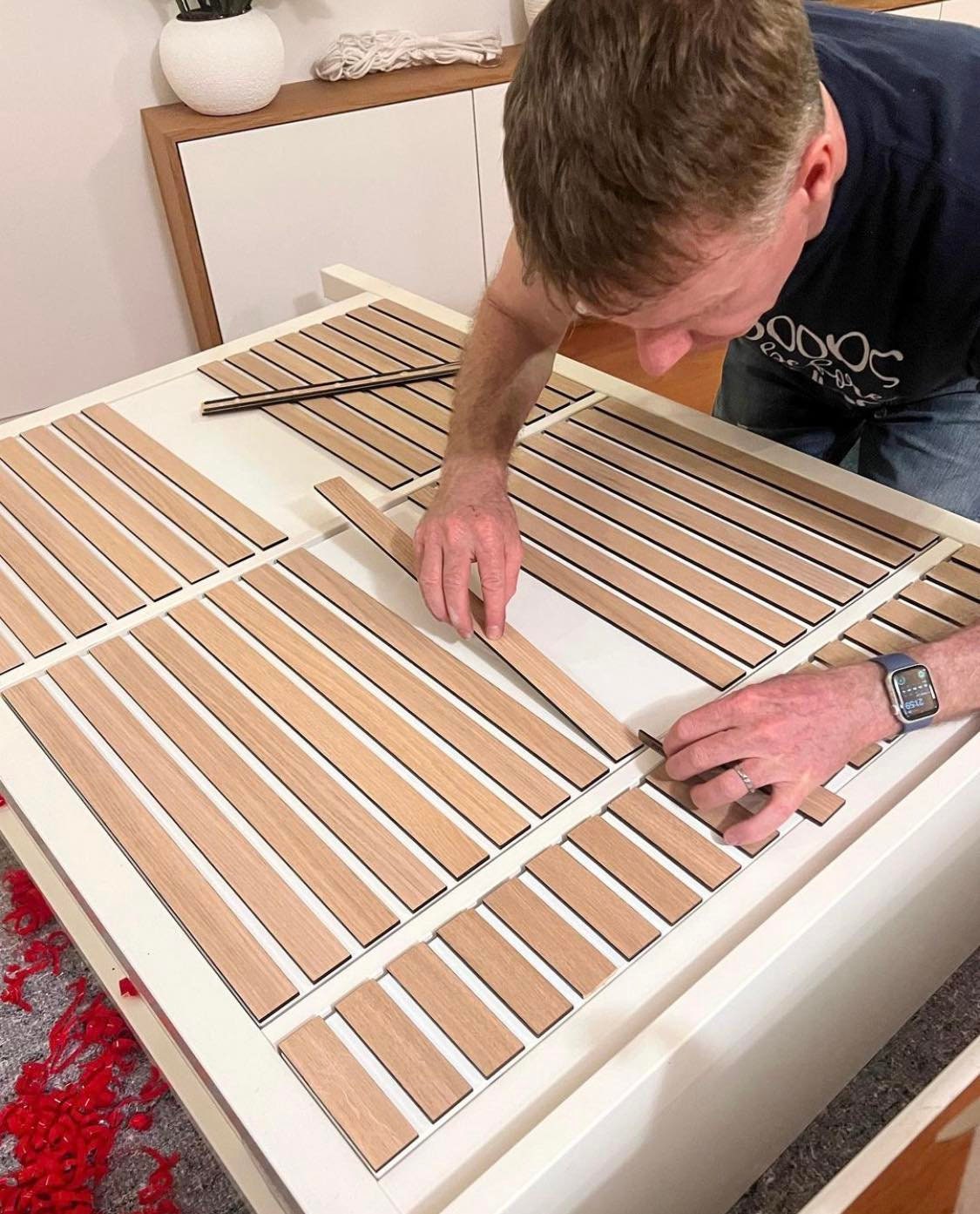 Furniture Drawer Overlay Slat Wall Panelset of Decorative - Etsy Australia