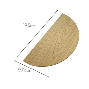 Half Circle Wood Overlays for Ikea Malm Dresser and Other Drawers ...