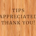 Tips Appreciated, Thank You - Etsy