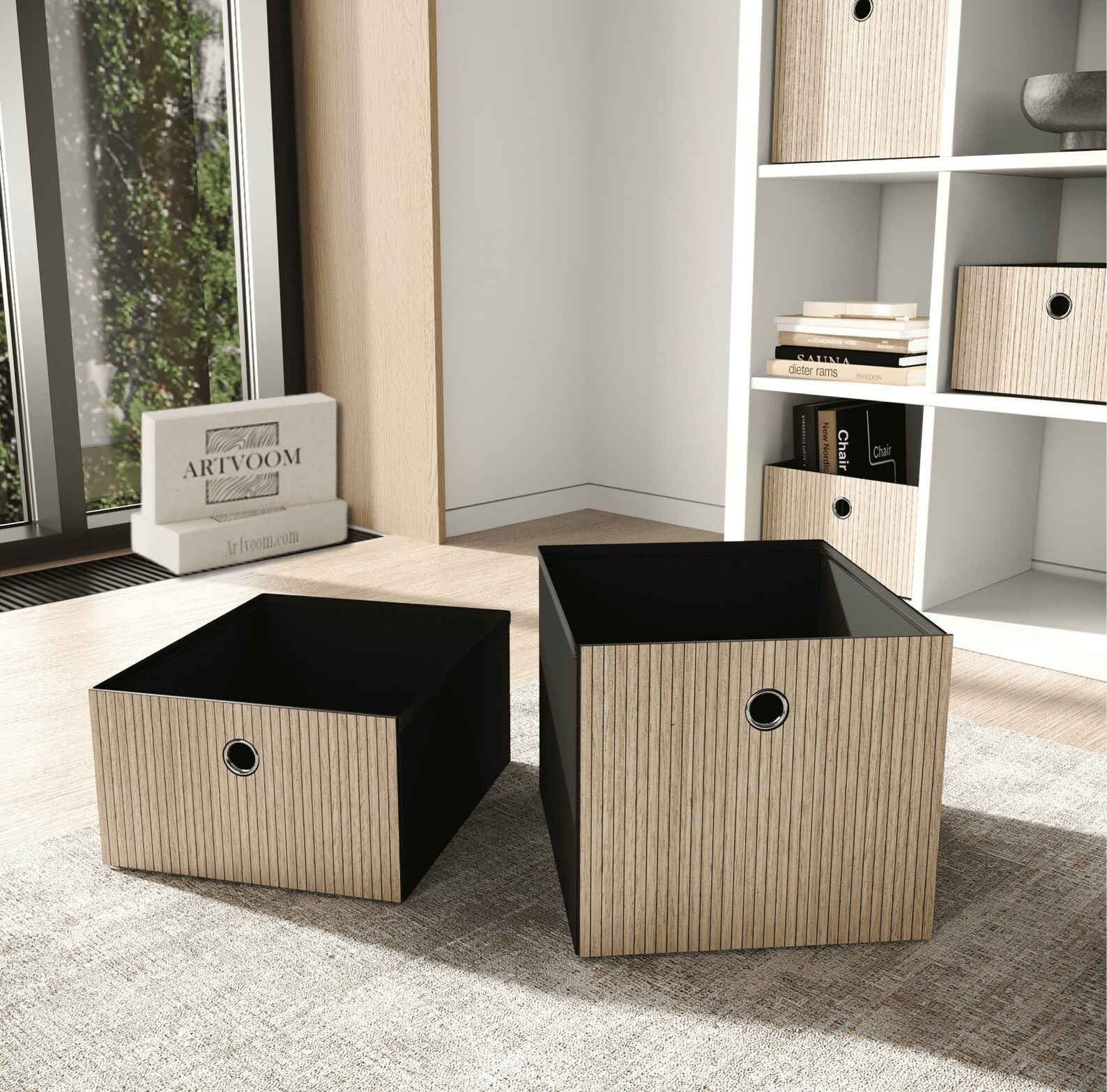 Kallax Storage Bins, Wooden Storage Box, Decorative Box, Shelf Insert ...