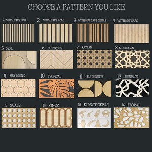 Stair Riser Wood Stickers, Removable Stair, Staircase Art, Self ...