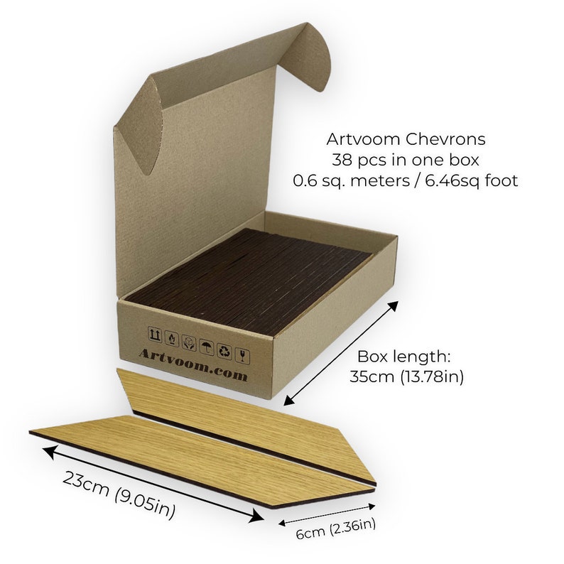 Wood Wall Panels Chevron Arrows Herringbone Pattern Do It - Etsy