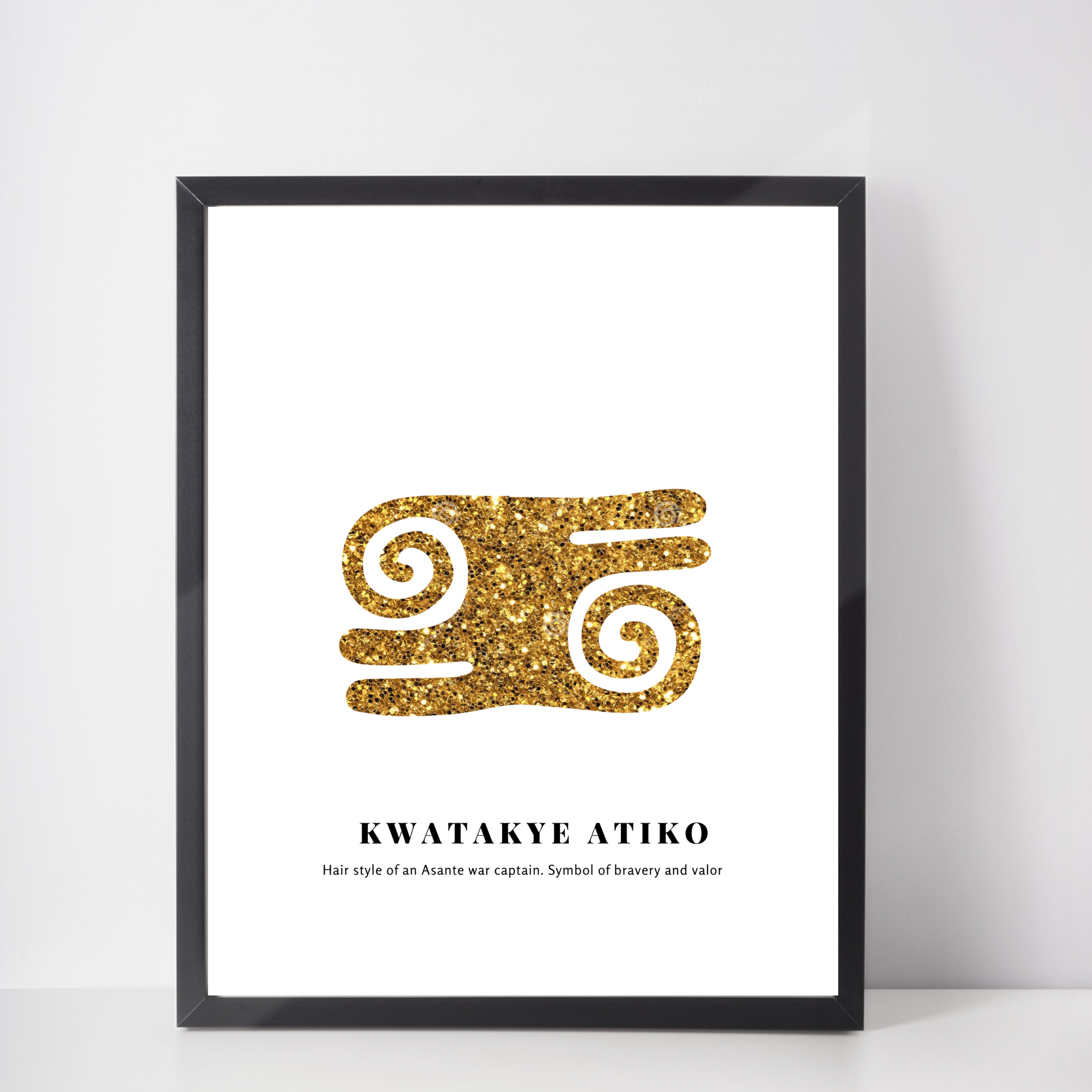 Adinkra Symbol, Adinkra Wall Art, African Wall Art, Digital Print, Art ...
