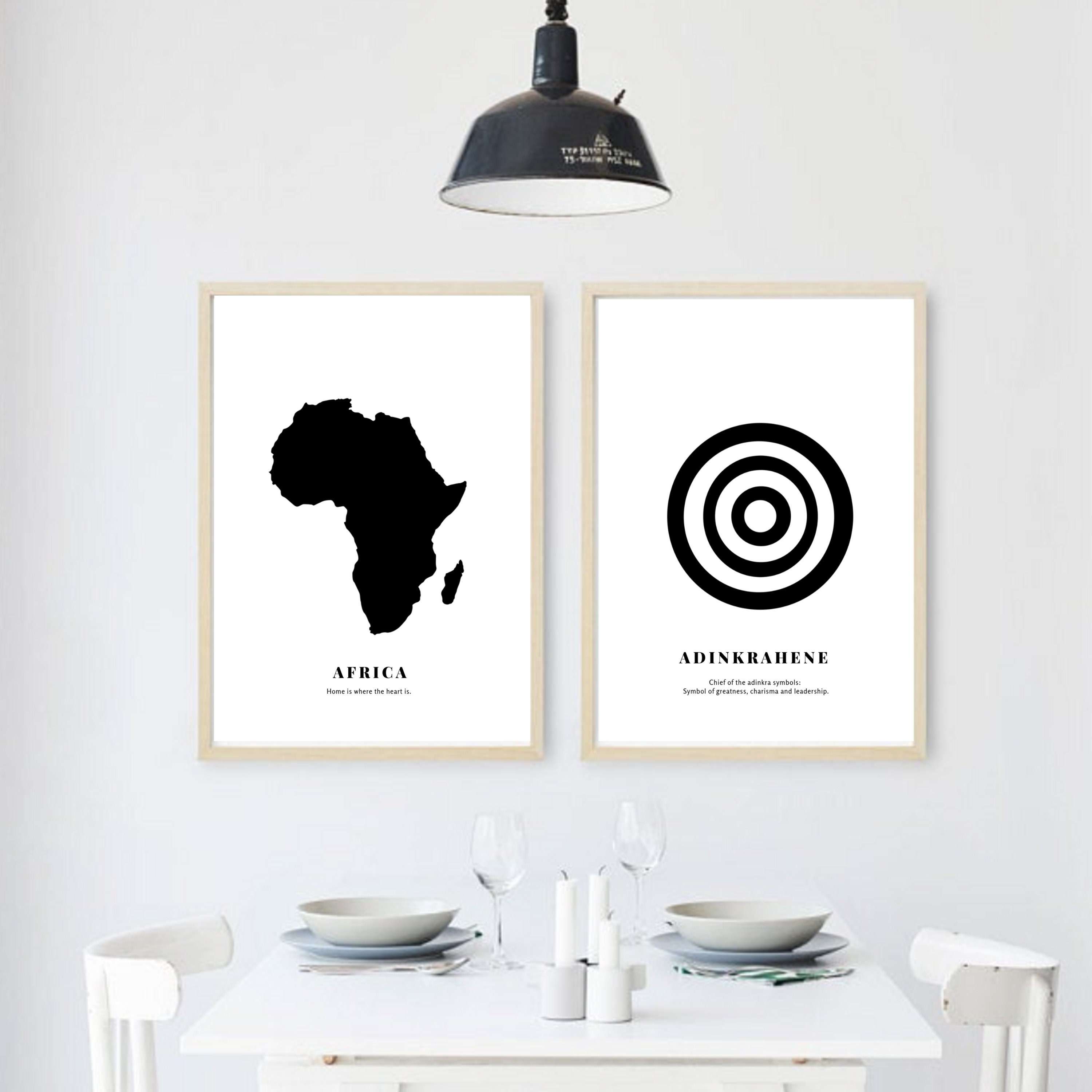 Black African Wall Art | Africa Symbol, Africa Wall Art, African Wall ...