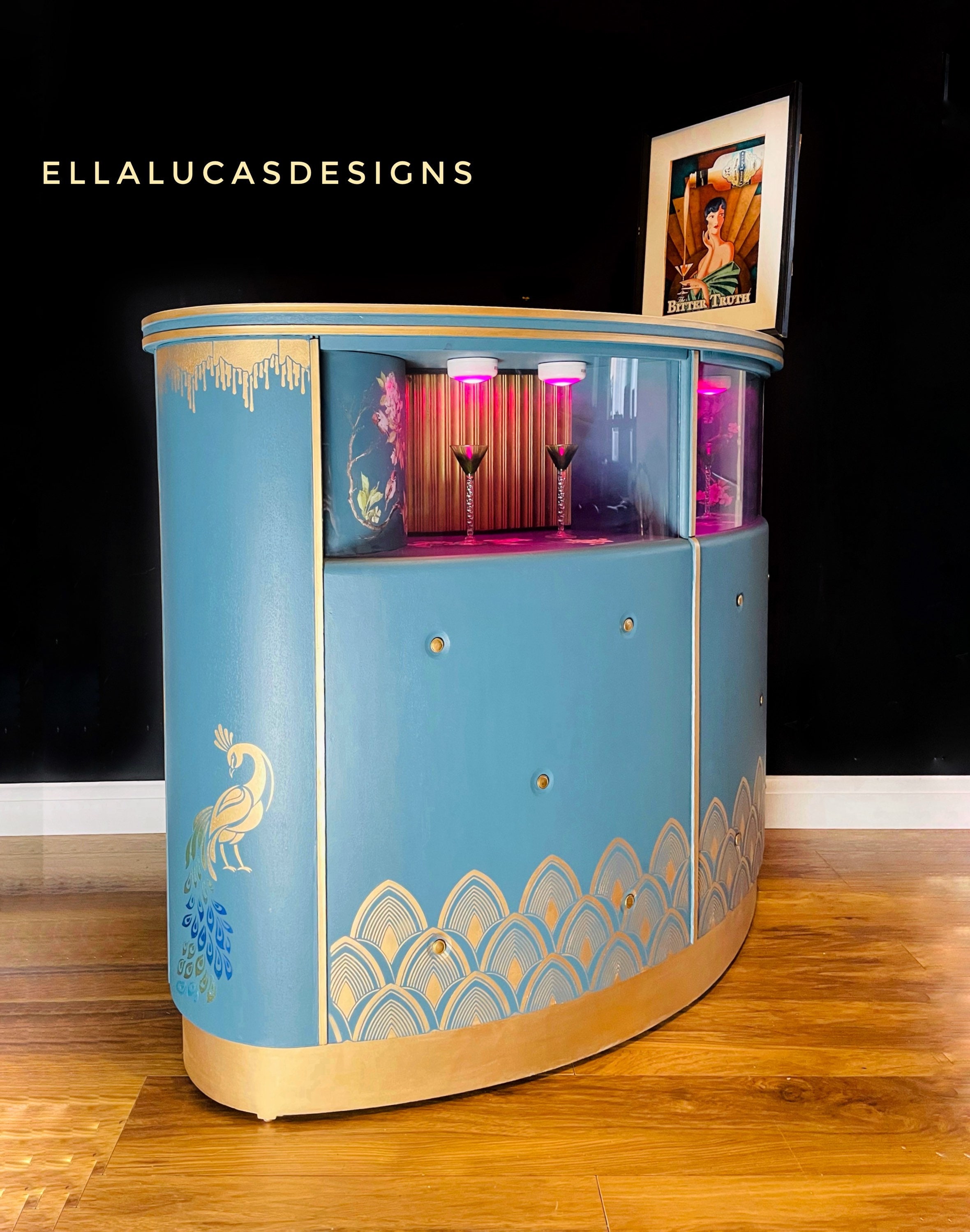 Commissions Open for Retro Cocktail Bar / Retro Cocktail Bar/ - Etsy