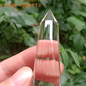 Natural Clear Vogel Crystal Point/double Terminated Quartz Vogel/12 or ...