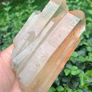 Rare Himalayan Tabular Multiple Quartz Crystals/clear Himalayan Energy ...