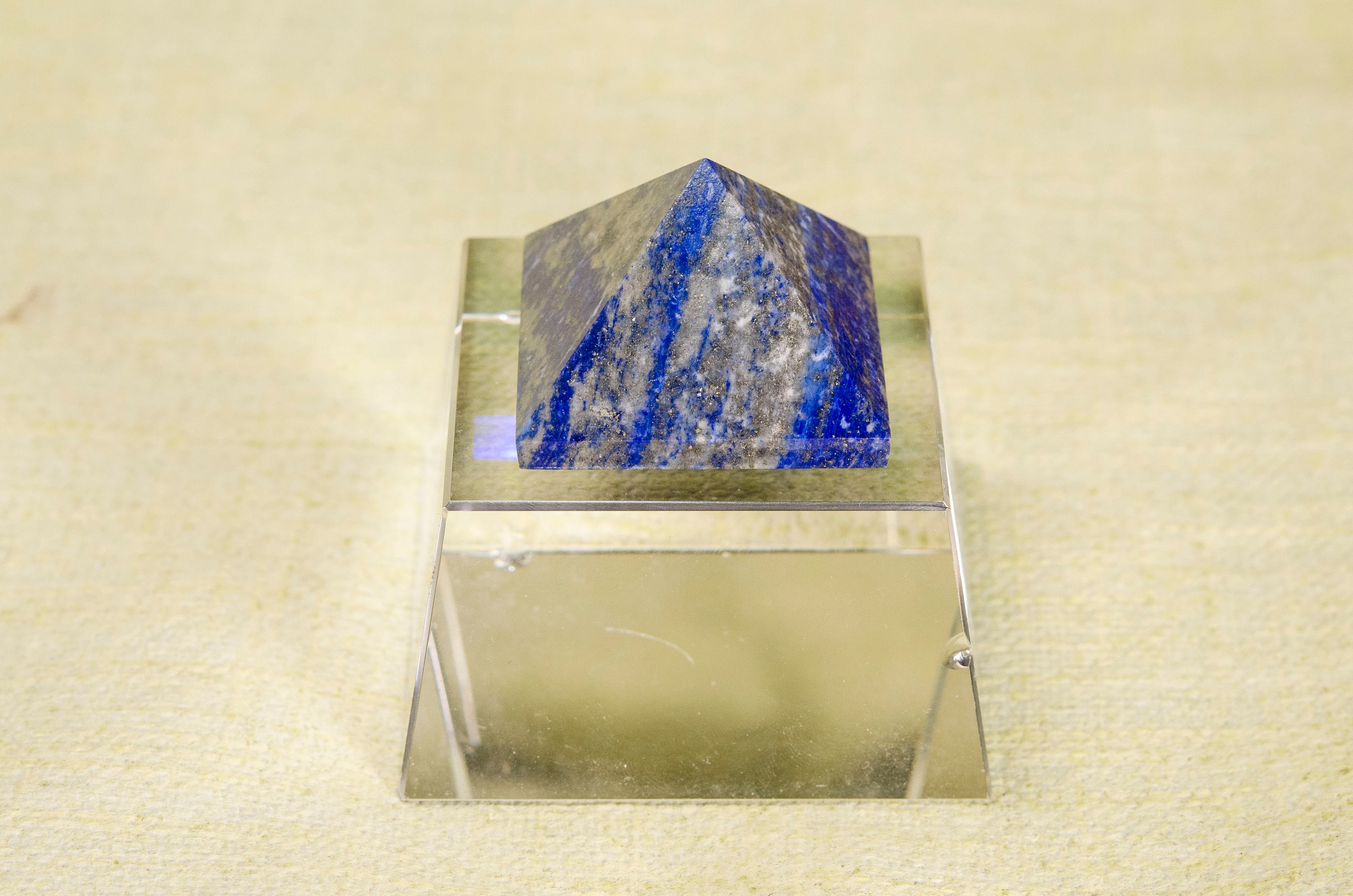 Lapis Lazuli Pyramid Polished Pyramid Blue Stone Natural | Etsy
