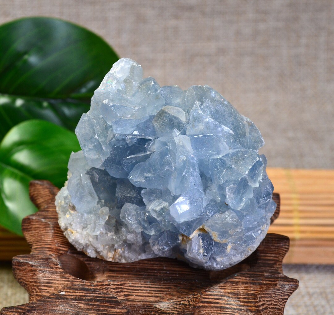 Natural Pure Blue Celestite,ajna Chakra for Father,celestite Rough ...