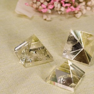 Natural Citrine Pyramid Polished Pyramid Miners Specimen Natural ...