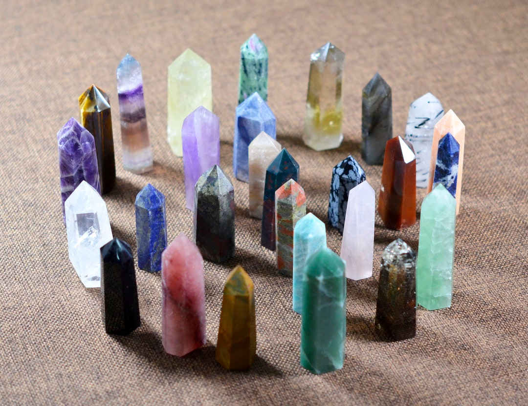 3-6cm Natural Quartz Crystal Tower,quart Points,healing Energy,small ...