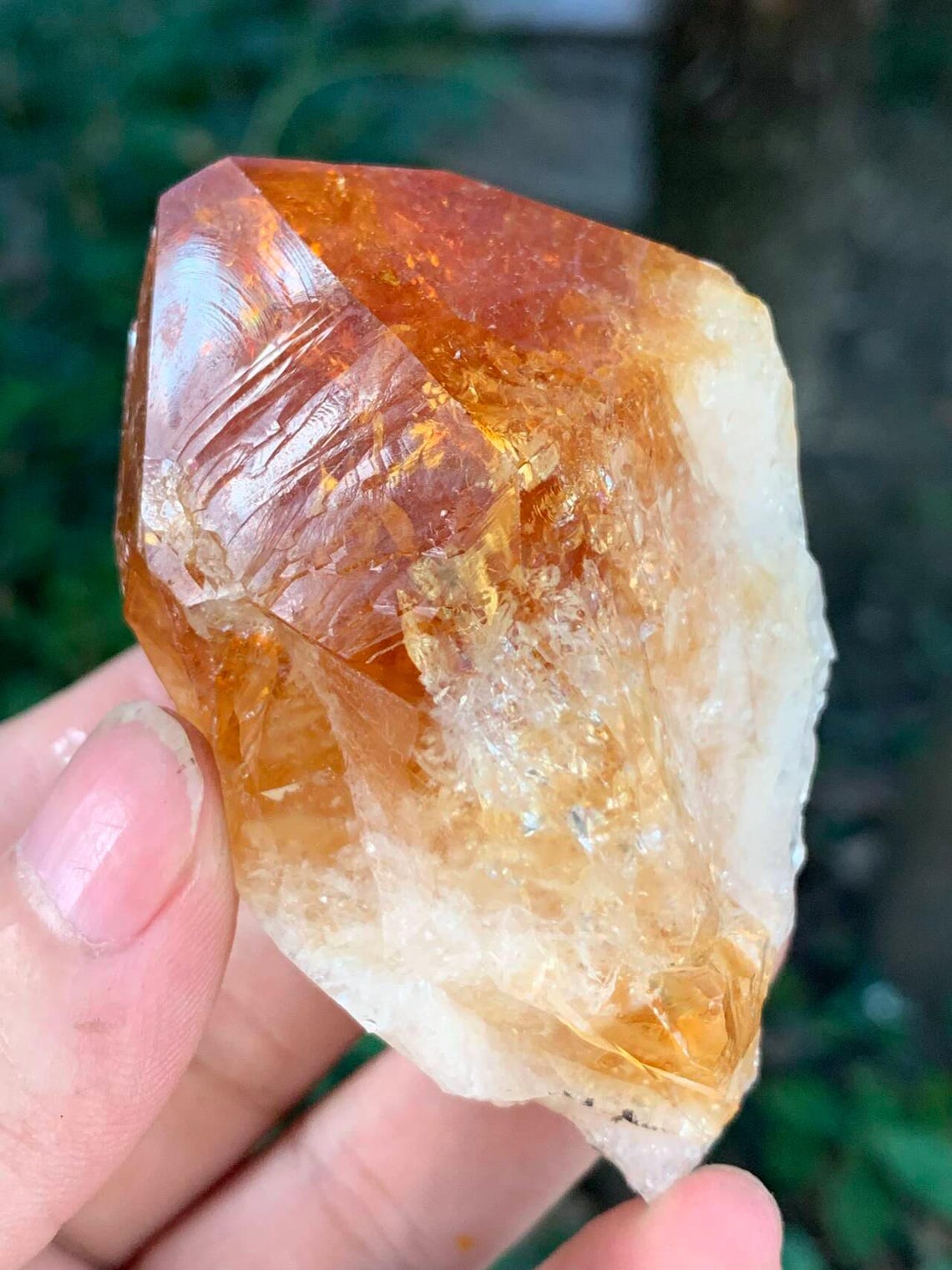 Only 44usd!natural Orange Citrine Quartz/scepter Citrine Crystal ...