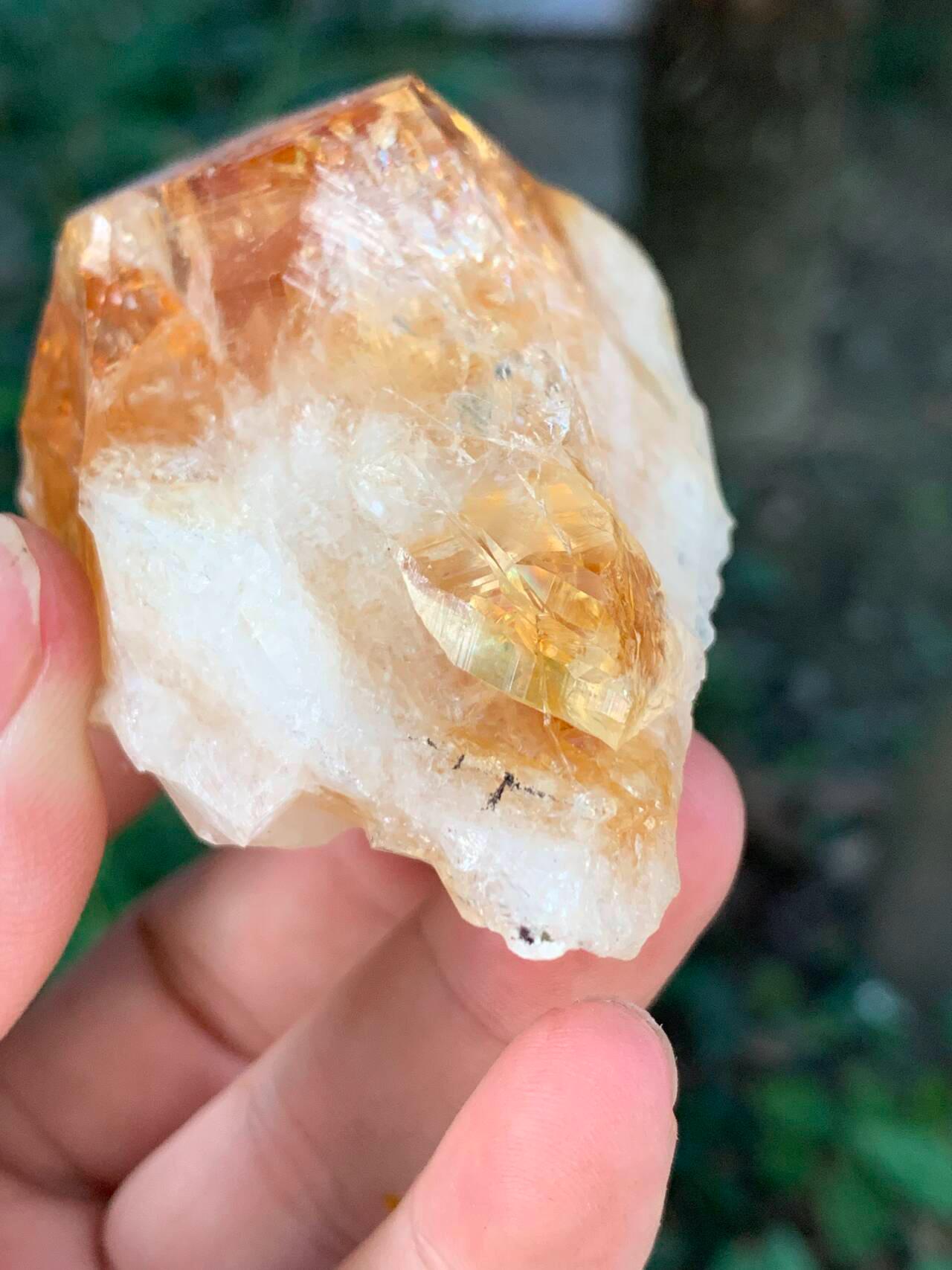 Only 44usd!natural Orange Citrine Quartz/scepter Citrine Crystal ...