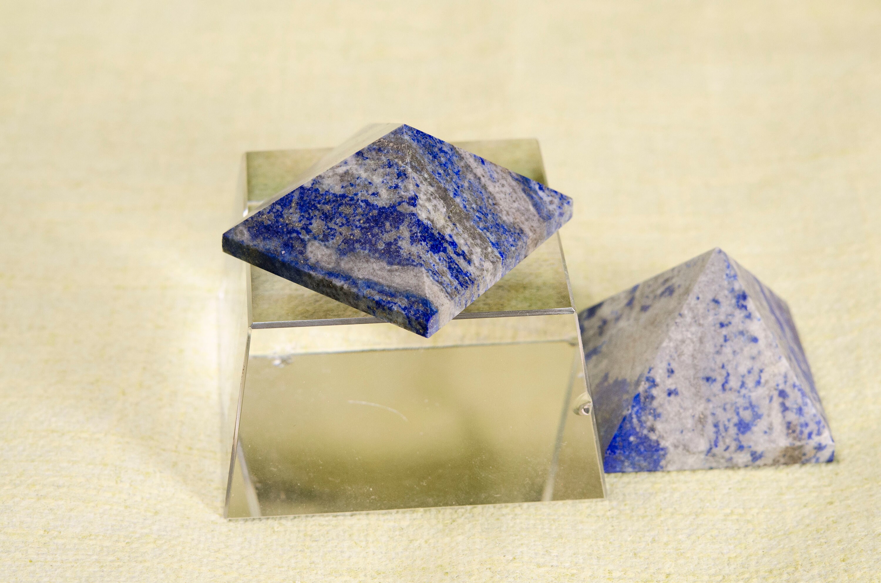 Lapis Lazuli Pyramid Polished Pyramid Blue Stone Natural | Etsy