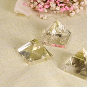 Natural Citrine Pyramid Polished Pyramid Miners Specimen Natural ...