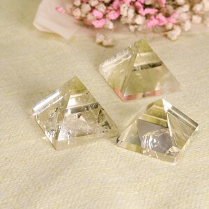 Natural Citrine Pyramid Polished Pyramid Miners Specimen Natural ...