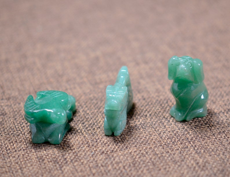 Small Carved Animals Figurine/Carved Natural Gemstone/Gemstone | Etsy