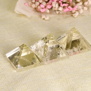 Natural Citrine Pyramid Polished Pyramid Miners Specimen Natural ...