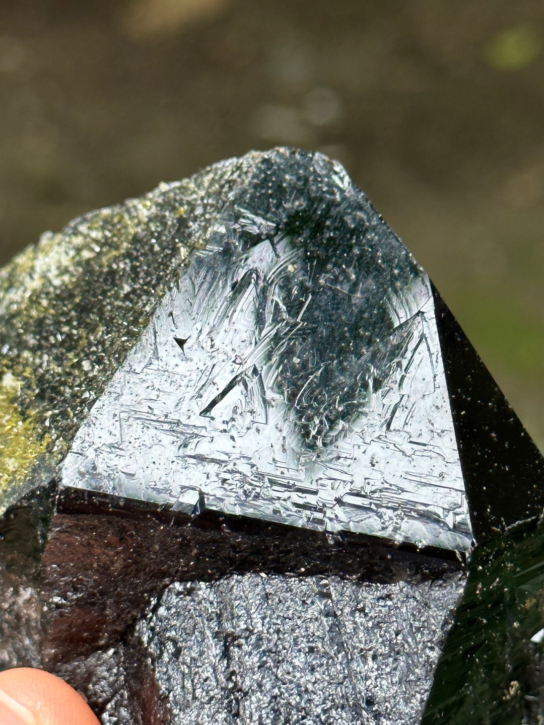 655g Rare Record-keeper Morion Black Crystal Quartz/rough Black Crystal ...