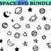 Space Svg Bundle, Galaxy Svg, Stars Svg, Planets Svg, Solar System Svg ...