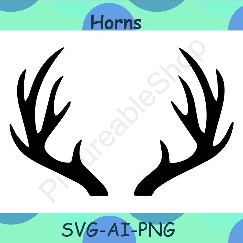 Deer Horns - Etsy