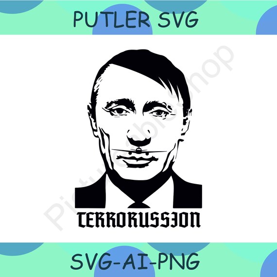 Putler Putin Putin Svg Russian Terror Ukraine Ukraine | Etsy