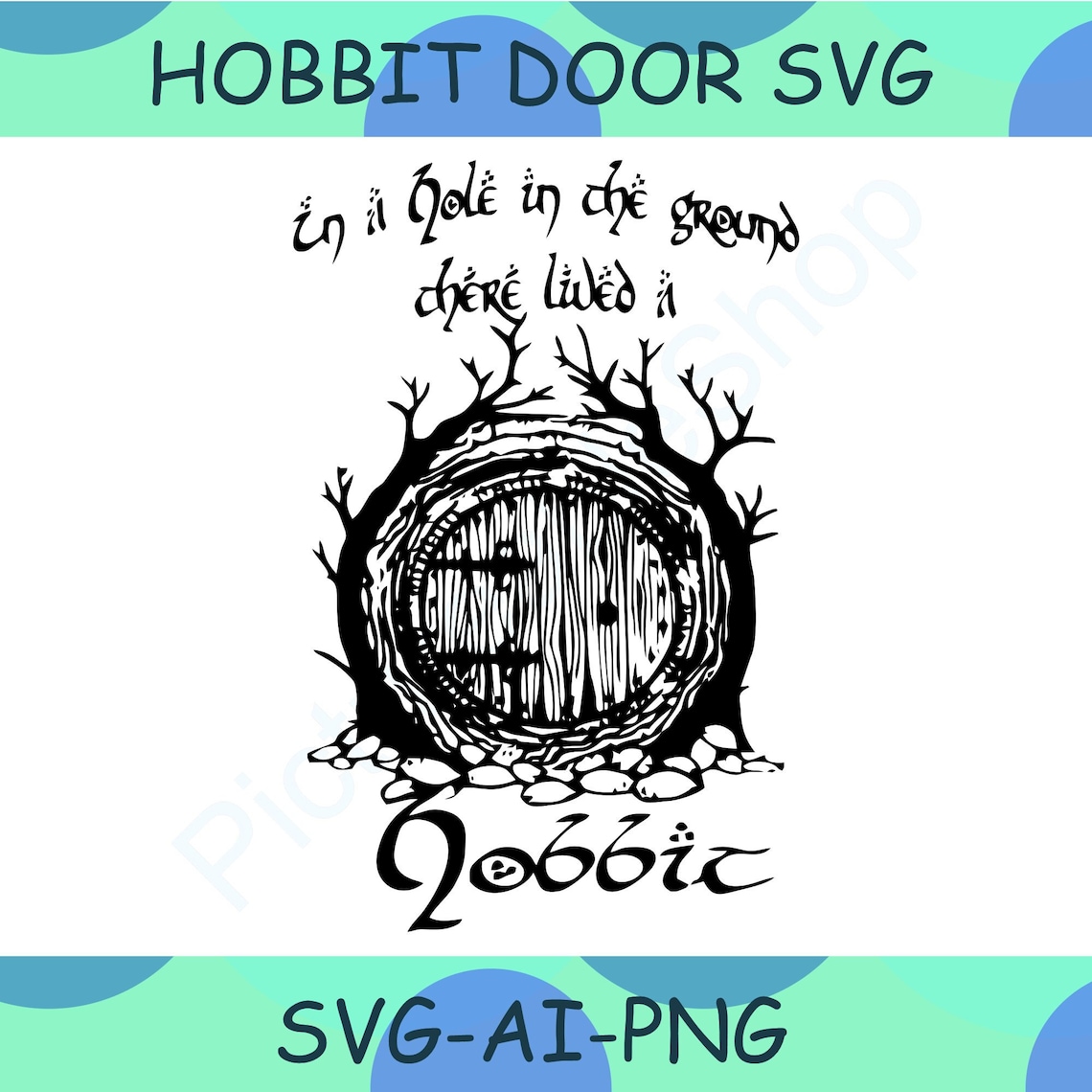 Hobbit Door Doors of Hobbit Door Svg Doors Svg Hobbit Svg - Etsy Hong Kong