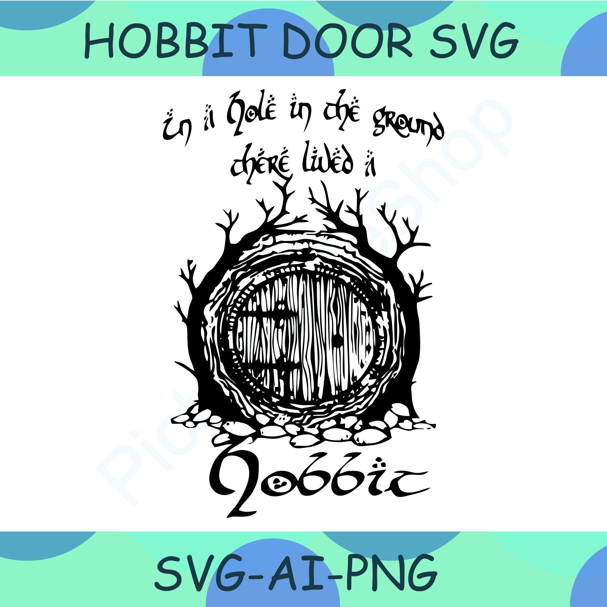 Hobbit Door Doors of Hobbit Door Svg Doors Svg Hobbit Svg - Etsy