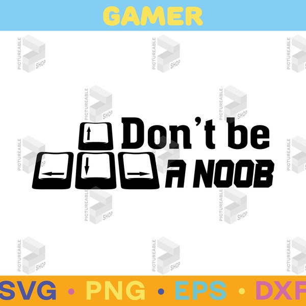 Noob Svg - Etsy