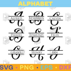Alphabet File for Cricut, Clip Art, Svg Bundle, Alphabet Svg, Large ...