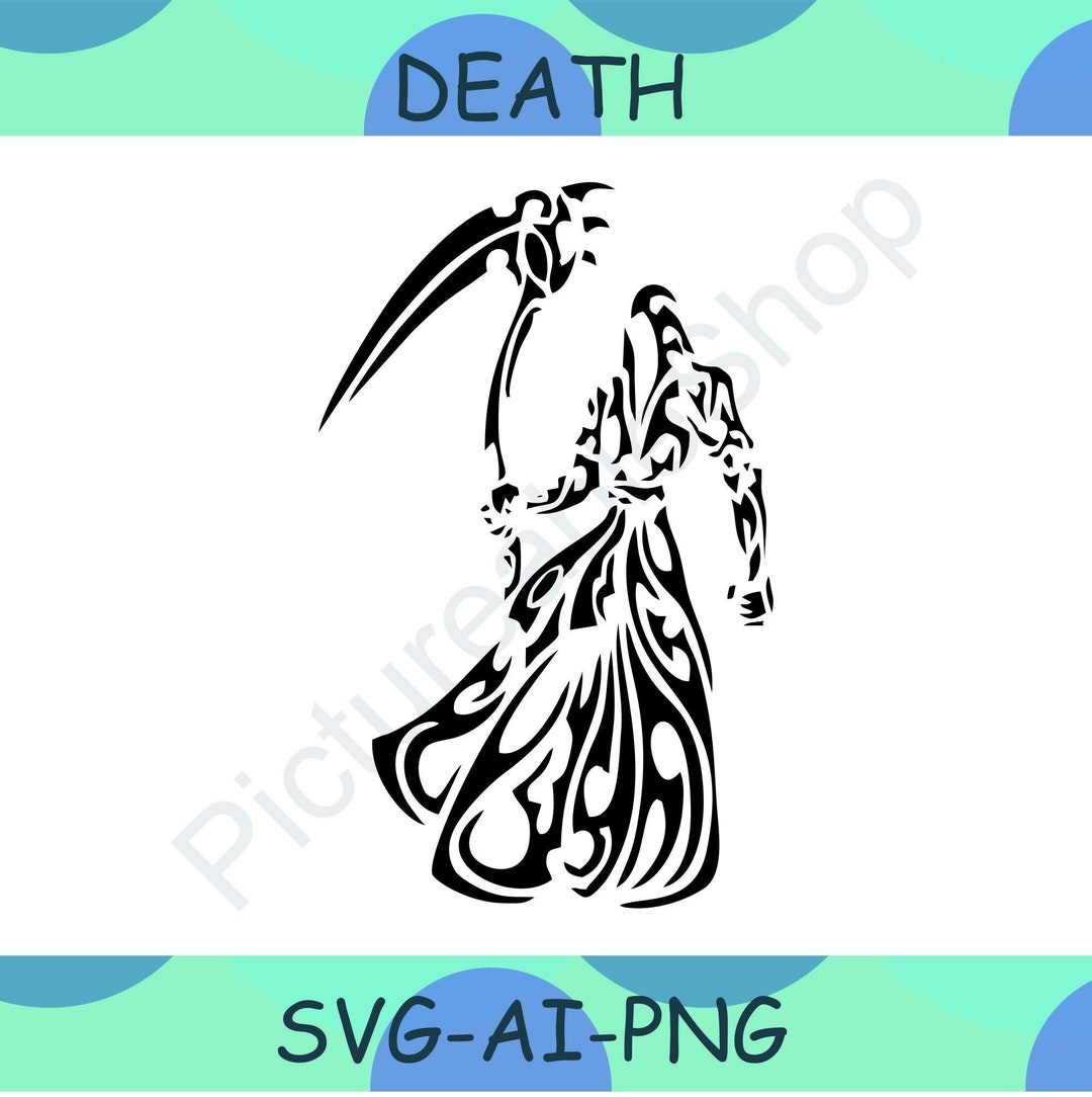 Death Svg Magic Design Death Design Pattern Svg Death - Etsy