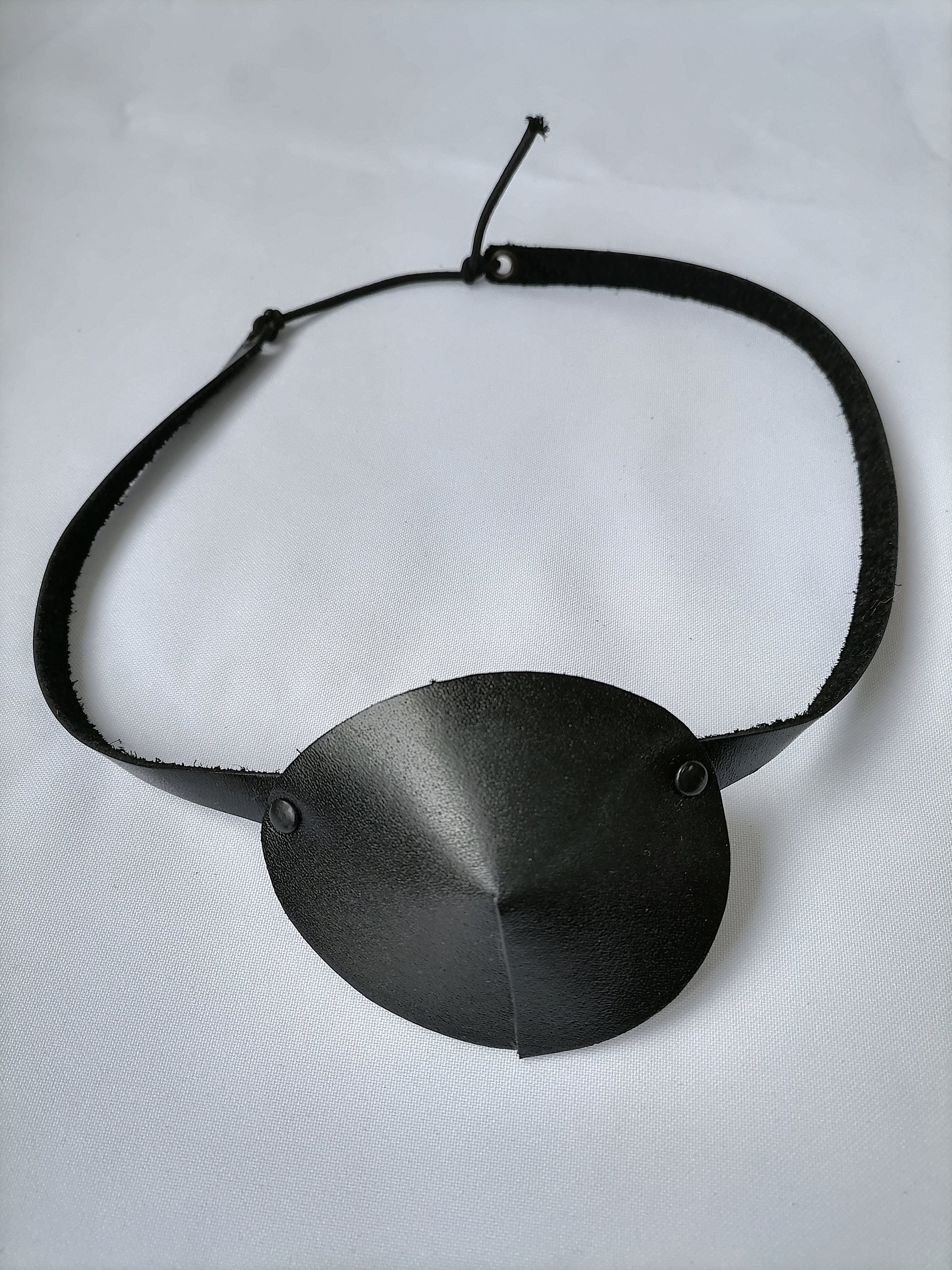 Leather Eye Patch Man eye patch Woman eye patch Pirate | Etsy