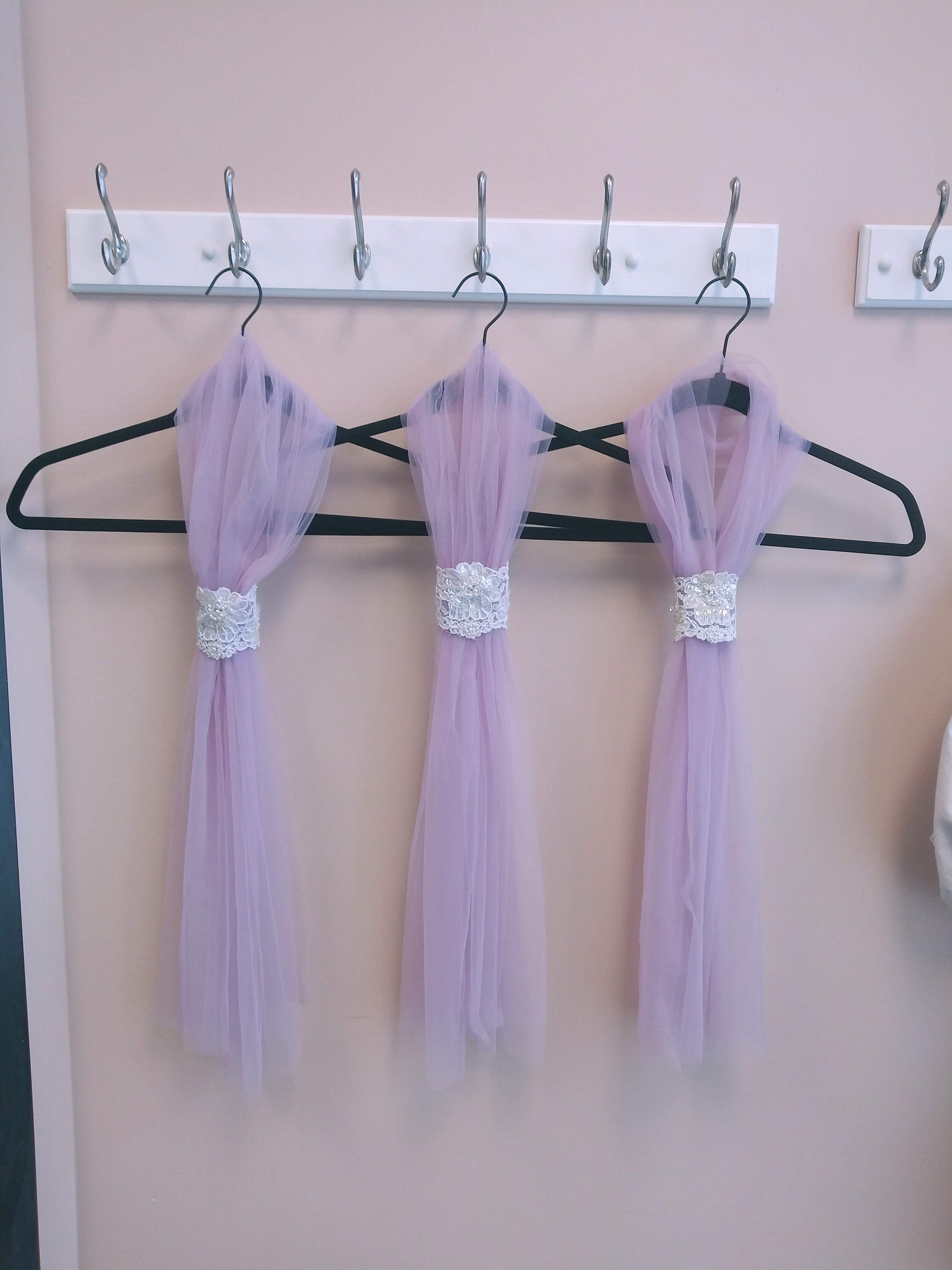 Tulle Wedding Aisle Sashes - Etsy