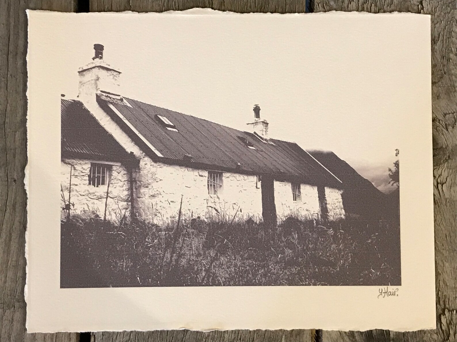 Blackrock Cottage, Glencoe. Fine Art Print on White Cartridge Paper. - Etsy