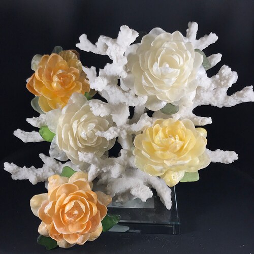 Lily Seashell 'dried' Forever Flower Handmade With - Etsy